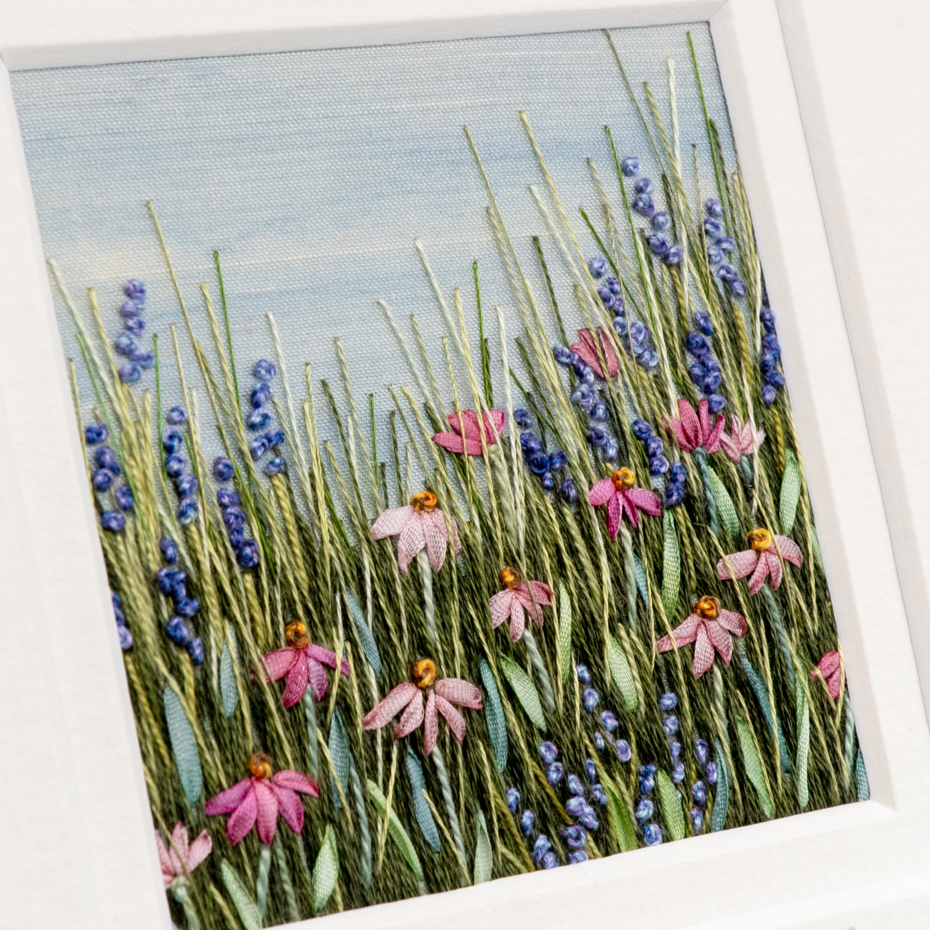 Flower Meadow Artwork – Jo Butcher Embroidery Artist
