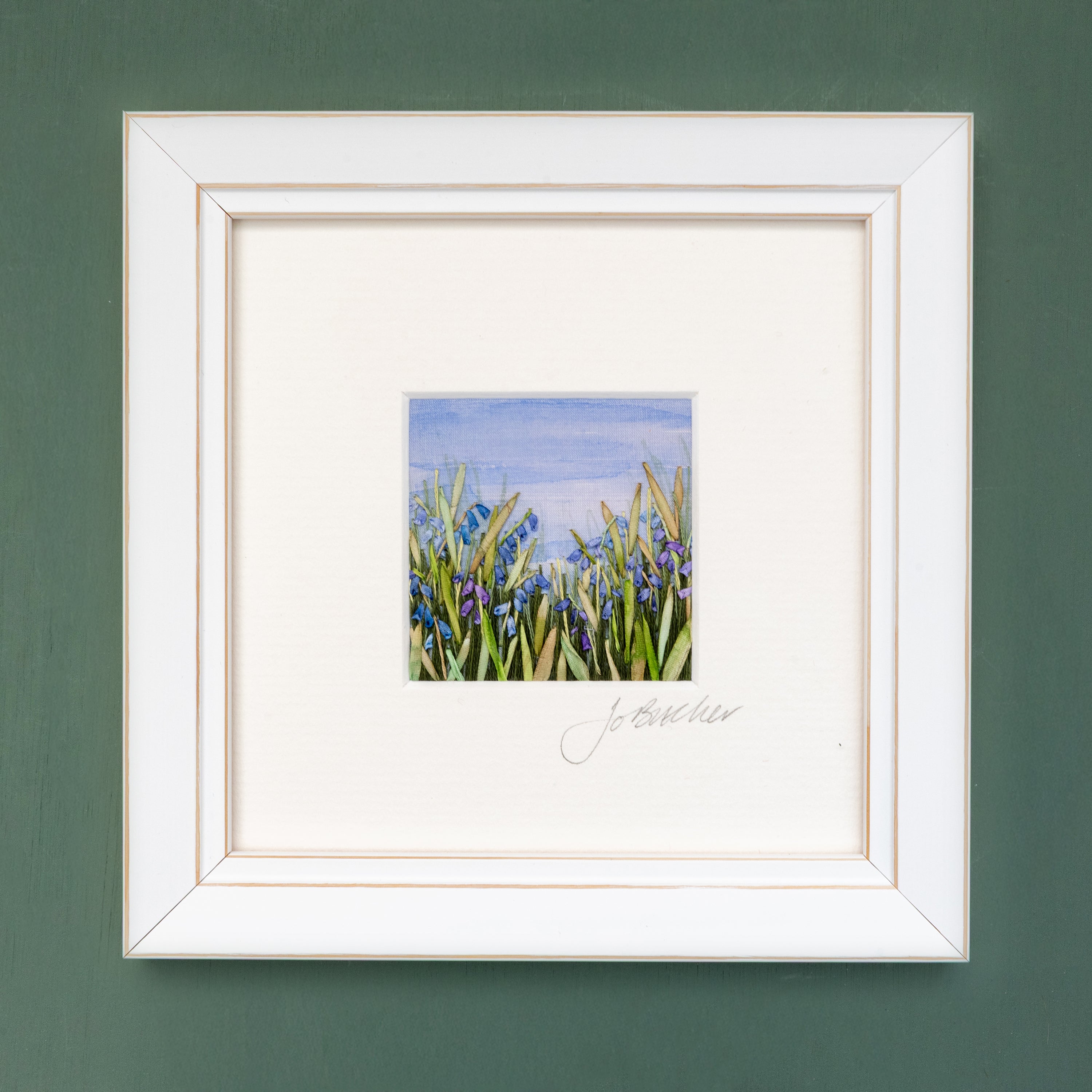 Bluebells Artwork – Jo Butcher Embroidery Artist